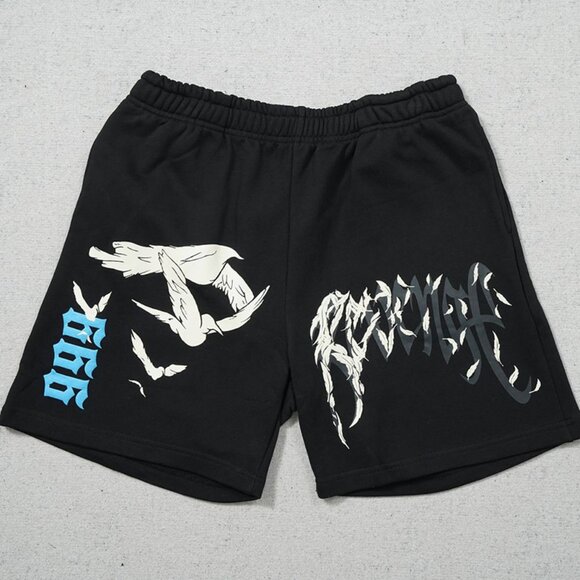 Revenge Clothing | Shorts | Revenge Juice Wrld 999 Pigeon Shorts | Poshmark